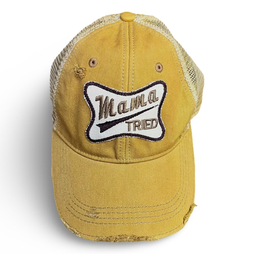 Mama Tried Patch Hat - Ginger – MountainGirlClothing