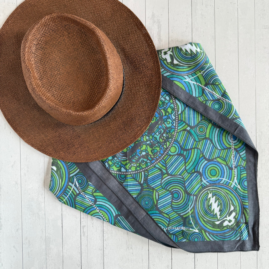Grateful Dead Ripple Bandana Headband – MountainGirlClothing